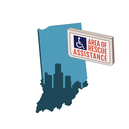 Area of Refuge Requirements in Indiana | Cornell Communications ...