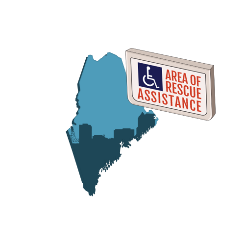 Area of Refuge Requirements in Maine | Cornell Communications Emergency ...